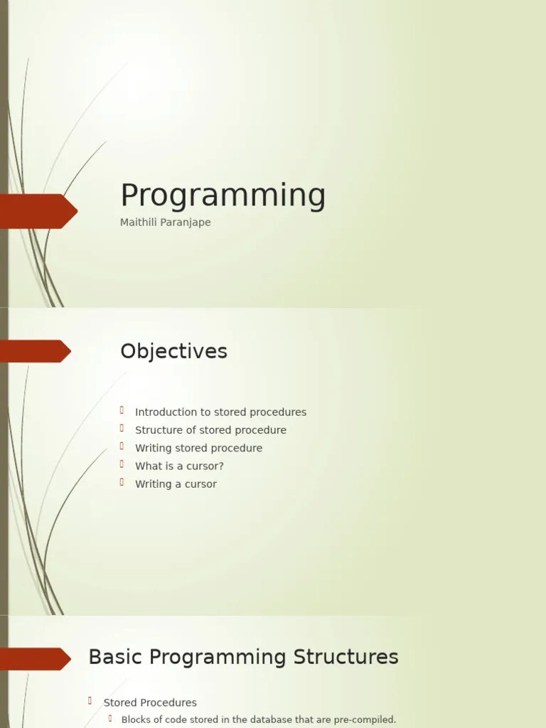 Plsql Pdf Pl Sql Computer Programming