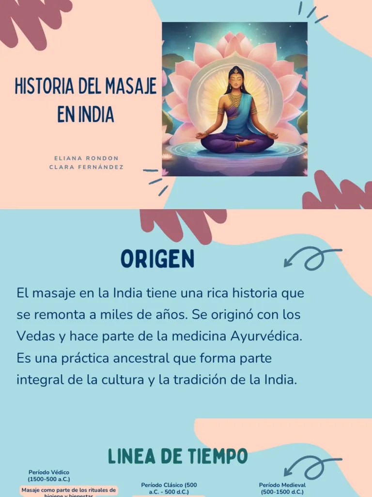 Historia Del Masaje En India Pdf Masaje Ayurveda