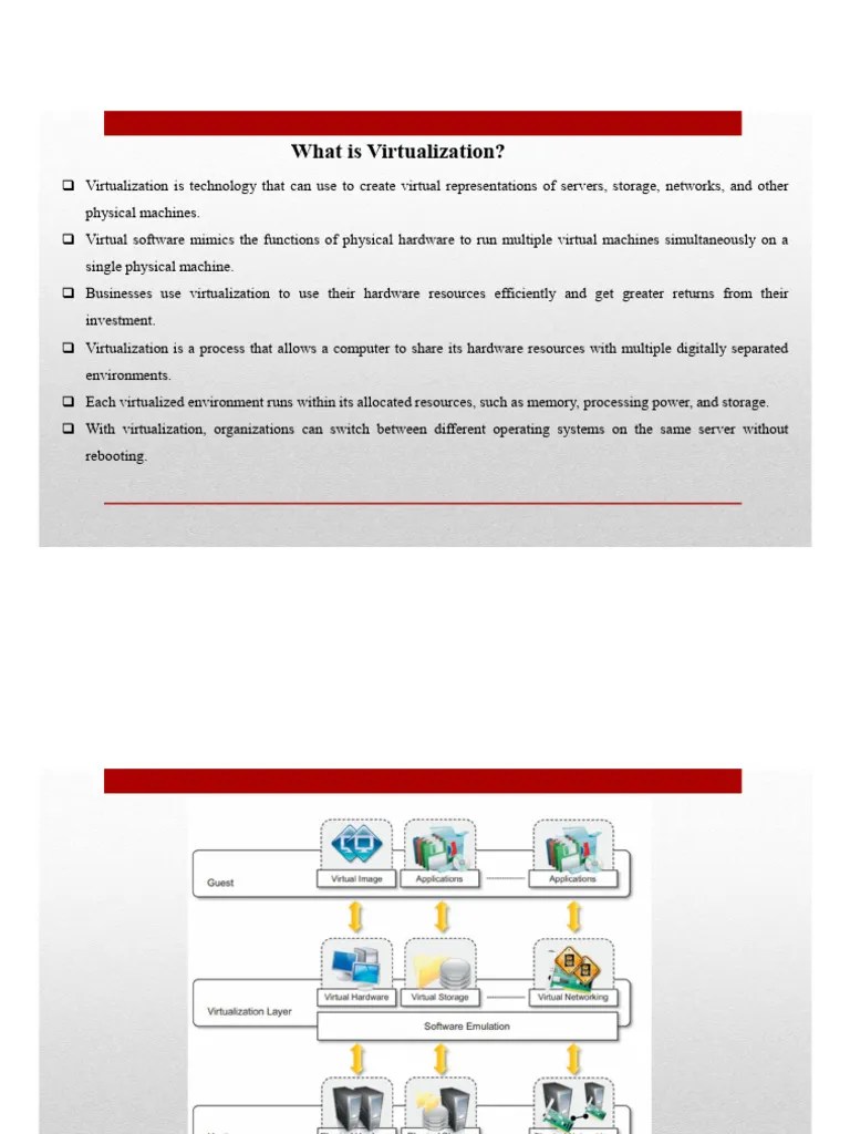 Cloud Computing Pdf Virtualization Virtual Machine