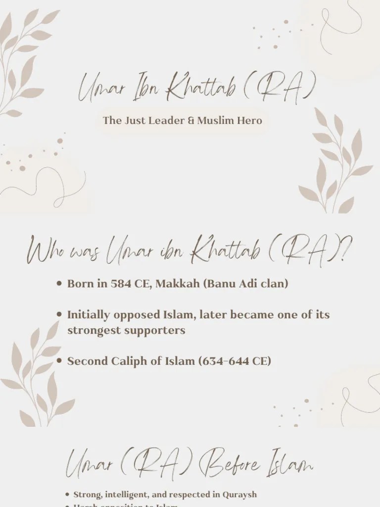 Umar Ibn Khattab Ra 20250227 162953 0000 Pdf