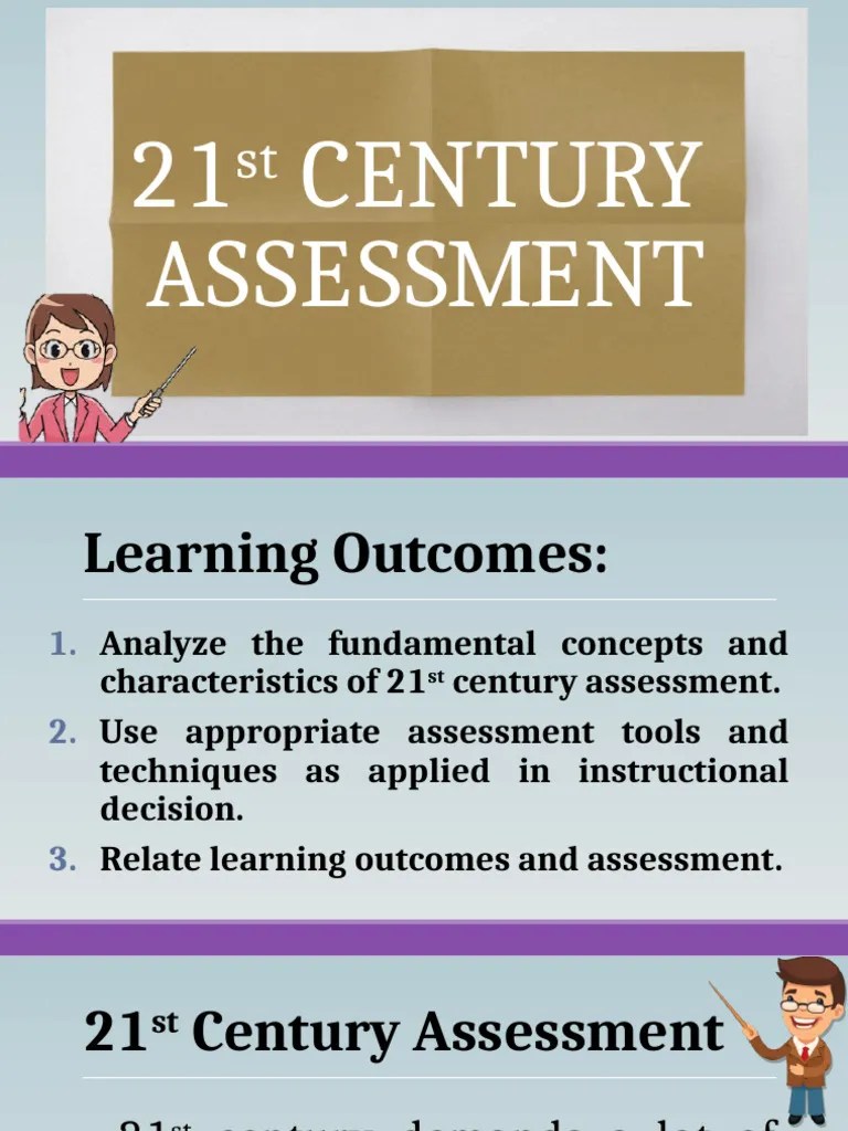 21st Century Assessment Strategies Pdf Learning Cognition