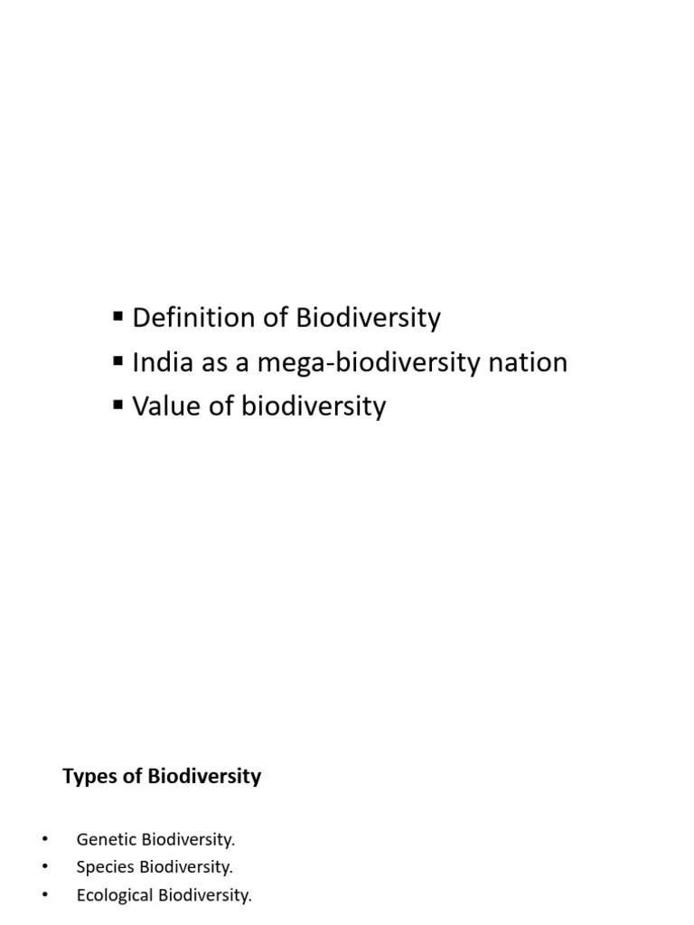 Understanding India S Biodiversity Pdf Biodiversity Endangered