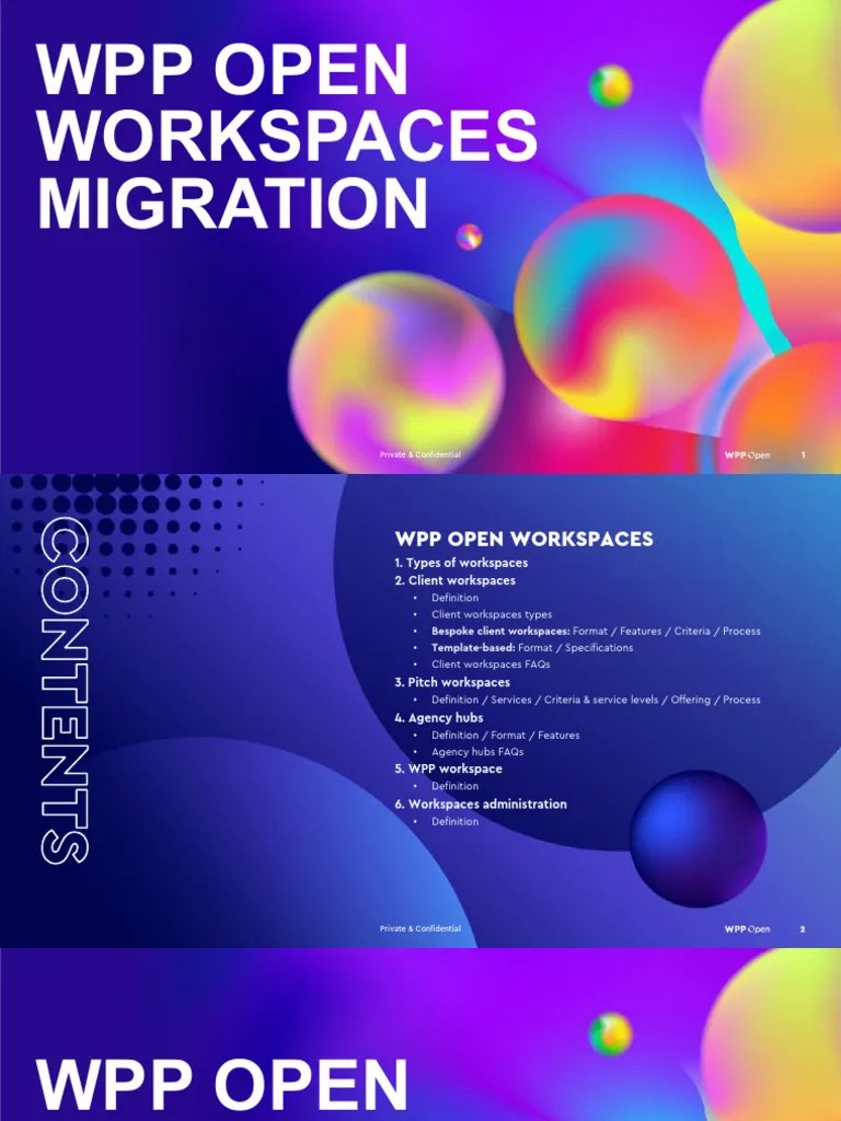 To Learn More About Wpp Workspaces Download This Document Pdf File