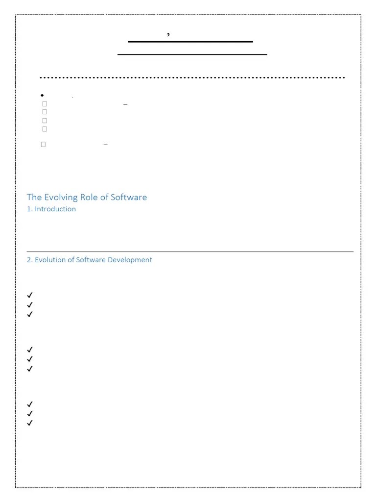 Software Engineering Key Concepts Trends Pdf Software
