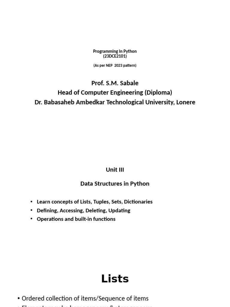 Unit Iii Data Structures Pdf Computer Programming Software