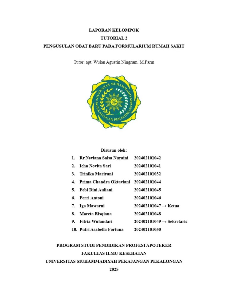 Usulan Vildagliptin Dalam Formularium Rs Pdf
