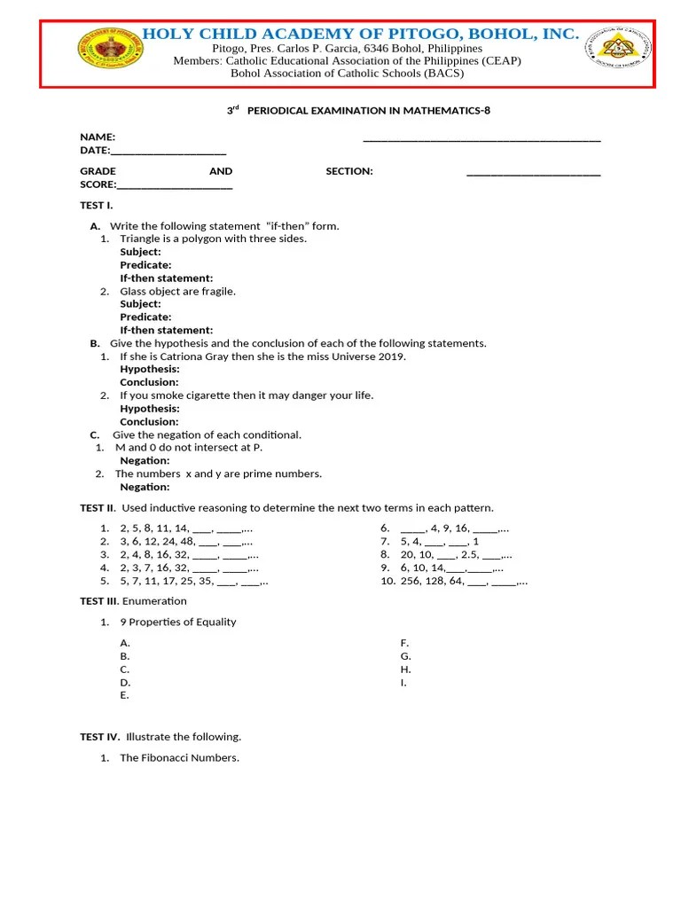 Math 8 Pdf