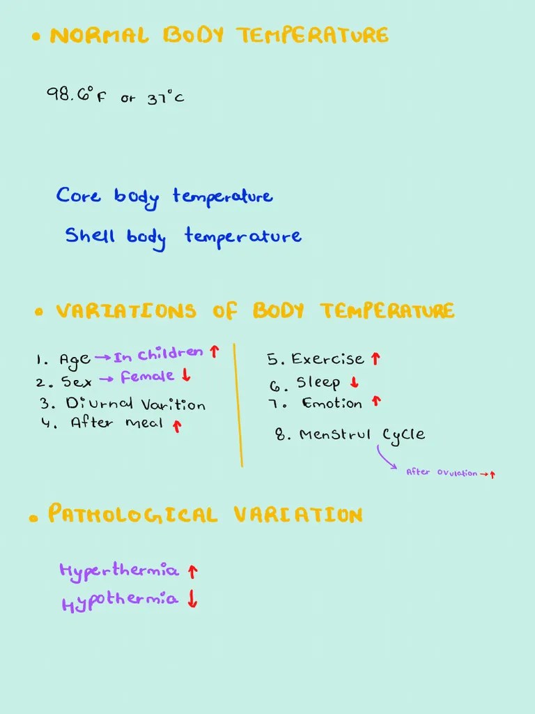 Thermoregulation Pdf