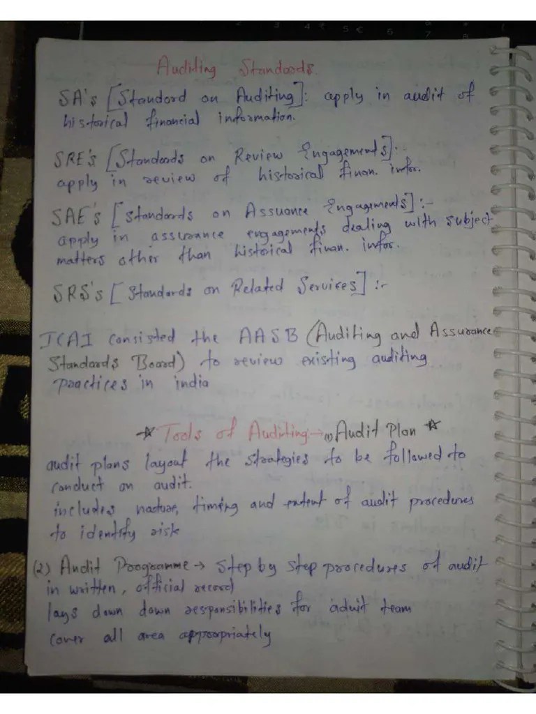 Audit Notes Pdf