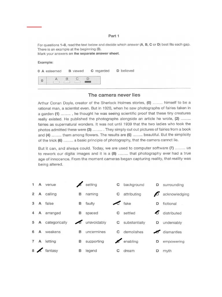 1 Cae Part 1 Tests Pdf