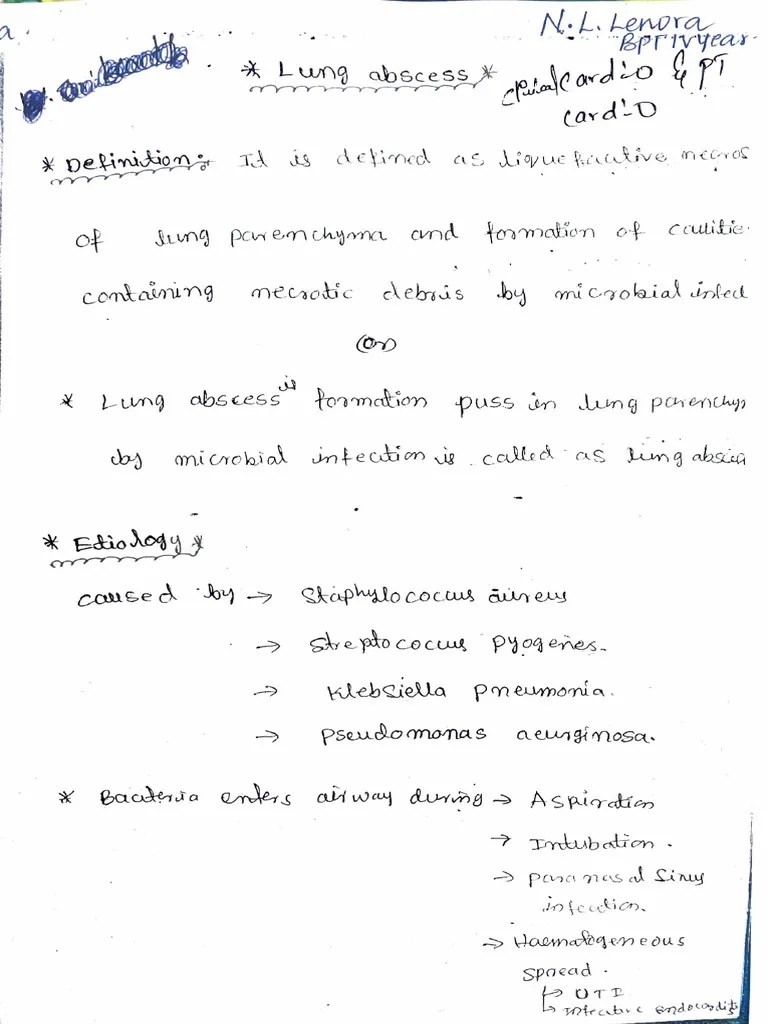 Cardio Notes 1 Pdf