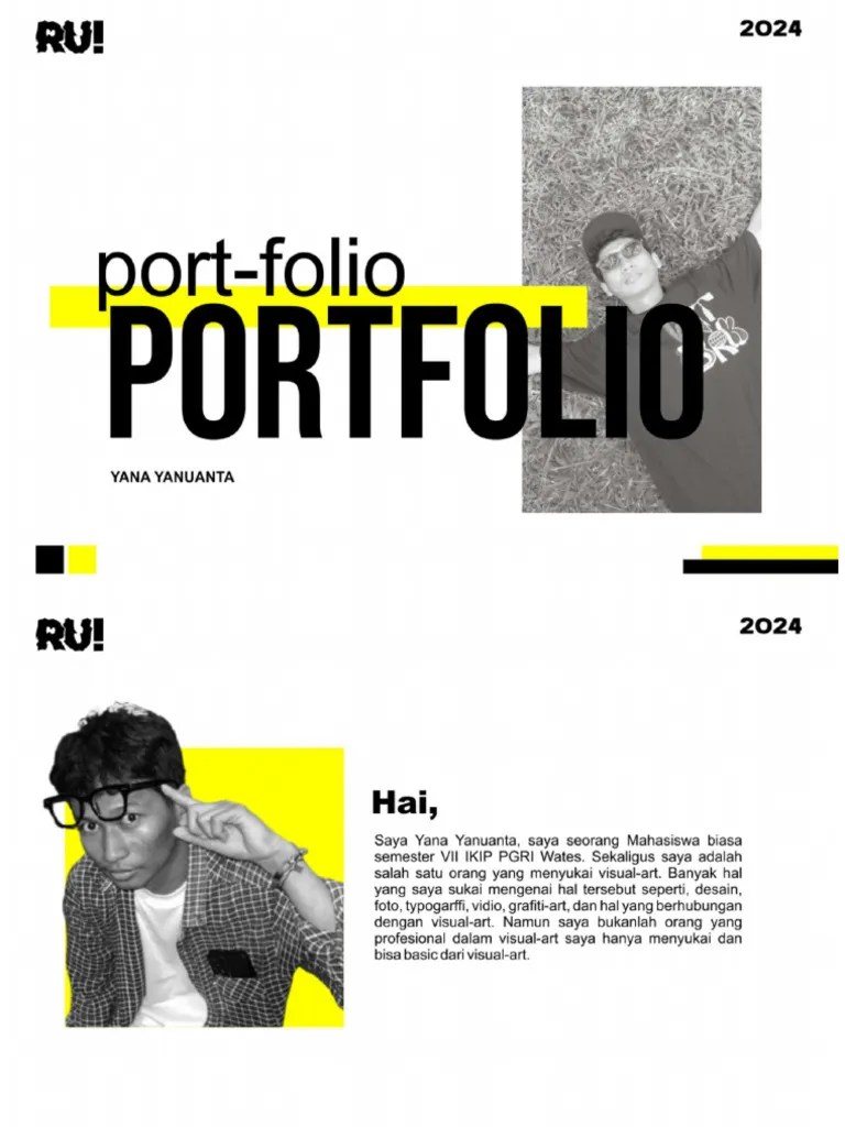 Portfolio Contoh Pdf