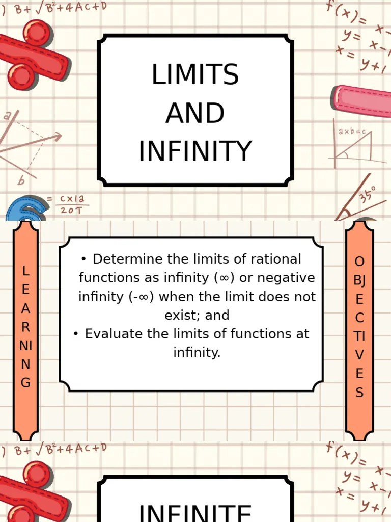 Limits And Infinity Pdf