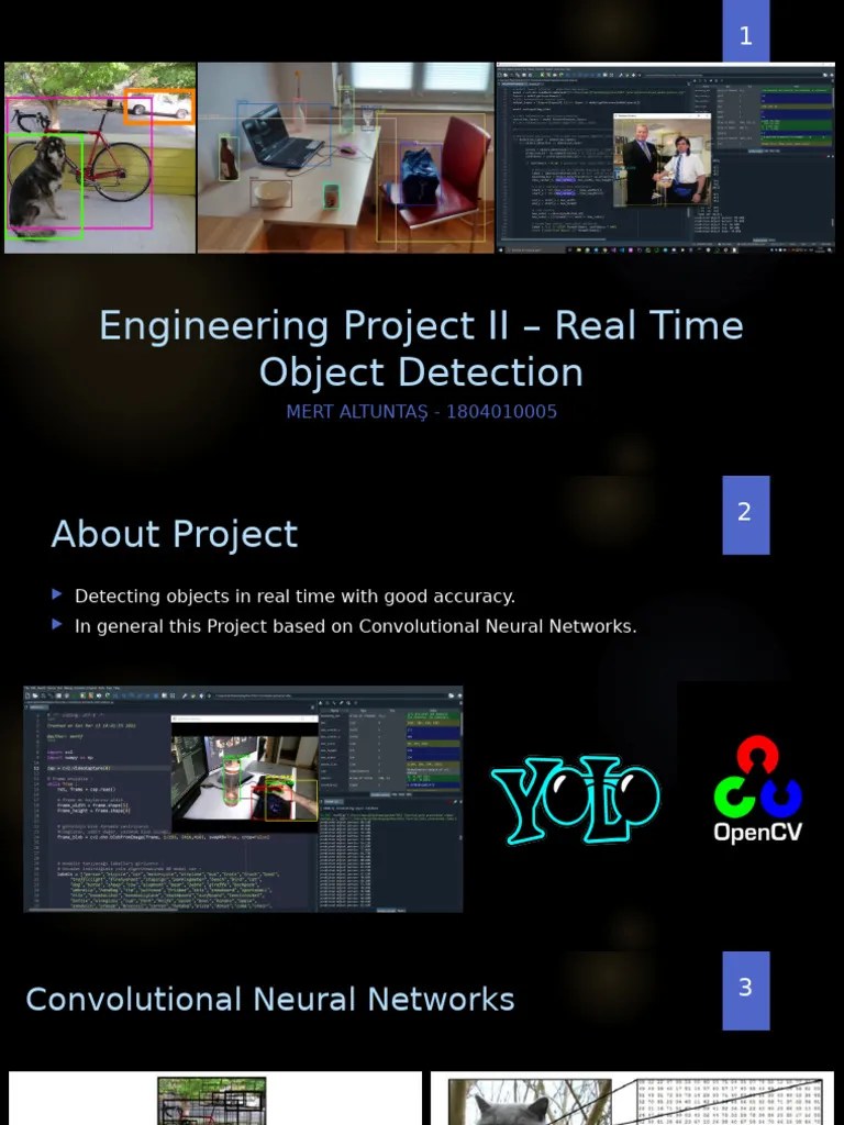 Presentation Real Time Object Detection Pdf