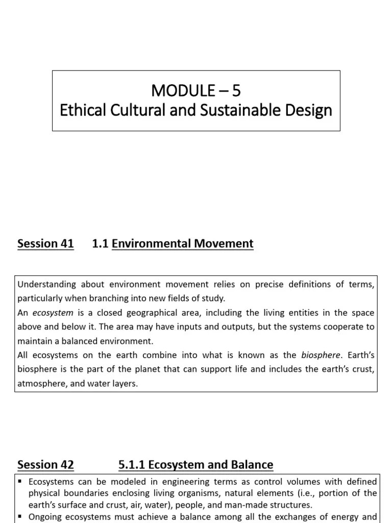 Bcg602 Dpp Module5 Notes Pdf Recycling Sustainability