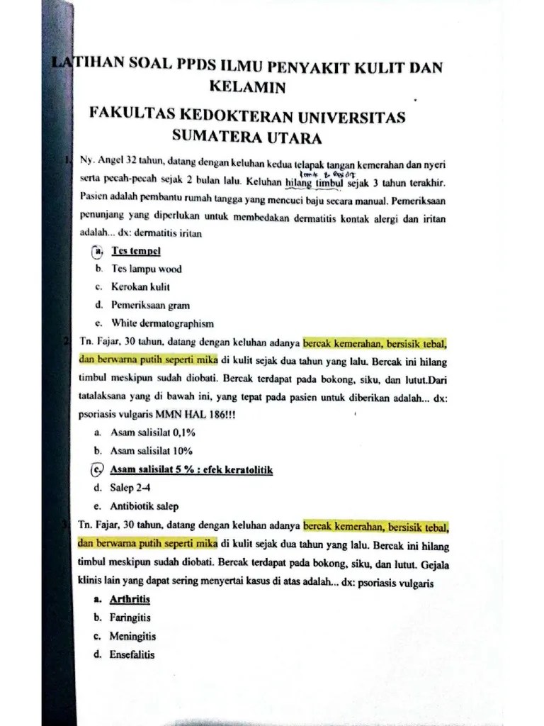 Latihan Soal Ppds 10 Compressed Pdf