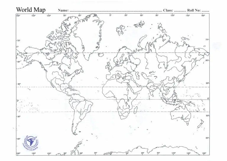 World Map Rivers Pdf