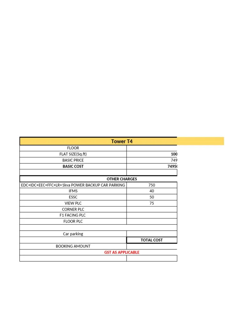 Soli Calculation Sheet Pdf
