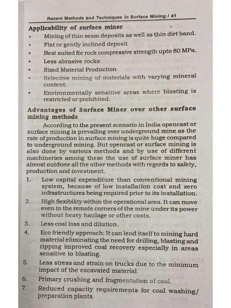 Surface Miner Pdf