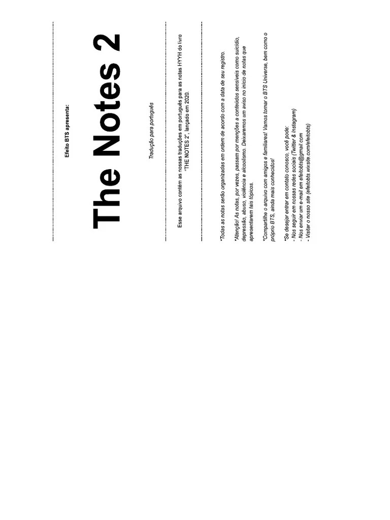 The Notes 1 Pdf