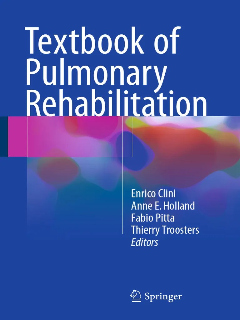 Textbok Of Pulmonary Rehab Pdf Chronic Obstructive Pulmonary