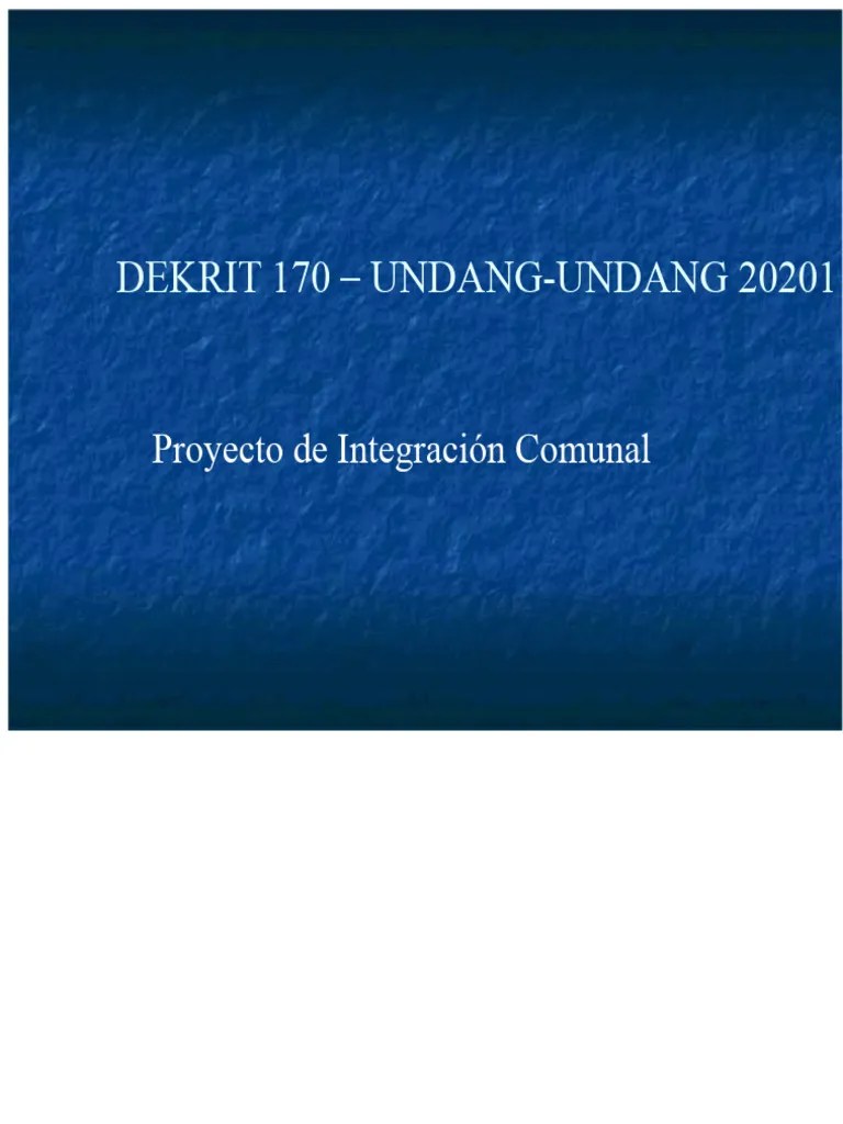 Decreto 170 Hukum 20201 Pdf