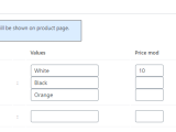 Add Product Variations Implecode