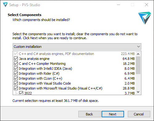 Quick Start Of Pvs Studio On Windows