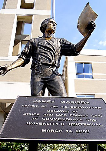 New James Madison Statue | i'm spatial