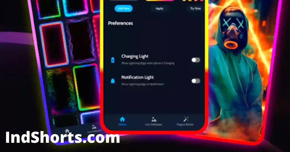 Call Screen Edge Lighting & Border Colors » IND Shorts