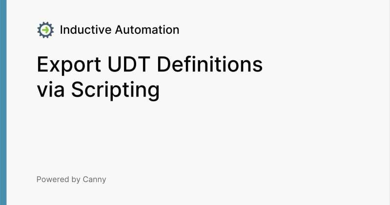 Udt Transaction Groups And Scripting Ignition Inductive Automation - Premium Ocean Illustration Gallery - Full HD