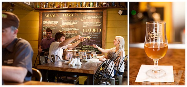 Trophy Brewing & Pizza: Three barrels and a dream