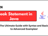 Nested If Else In Java Syntax Examples