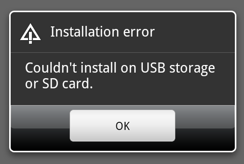 How to Fix the "Couldn't Install on USB or SD Card" error message on ...