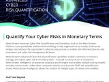Advanced Cyber Risk Quantification Product Overview