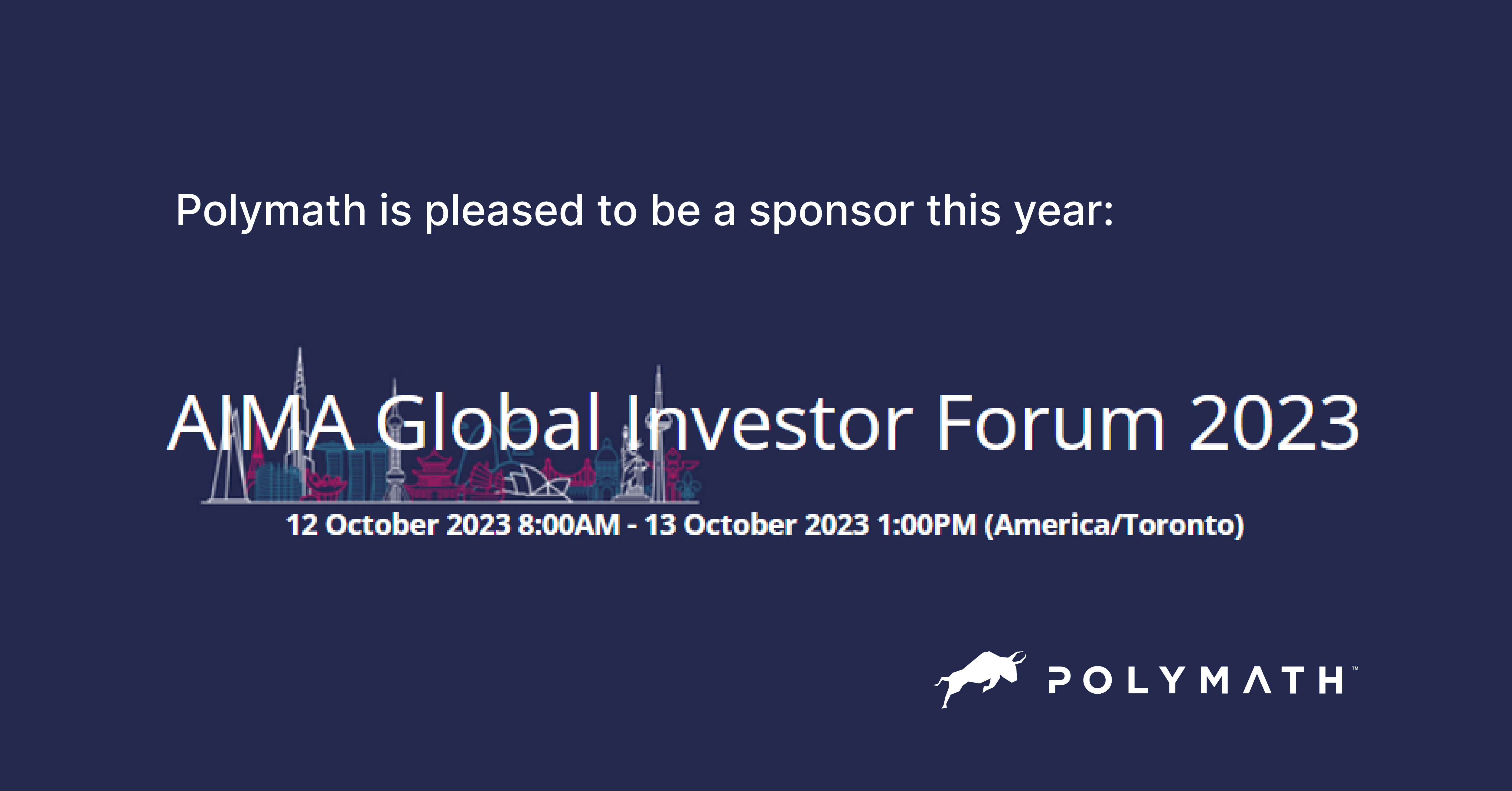 Aima Global Investor Forum 2023