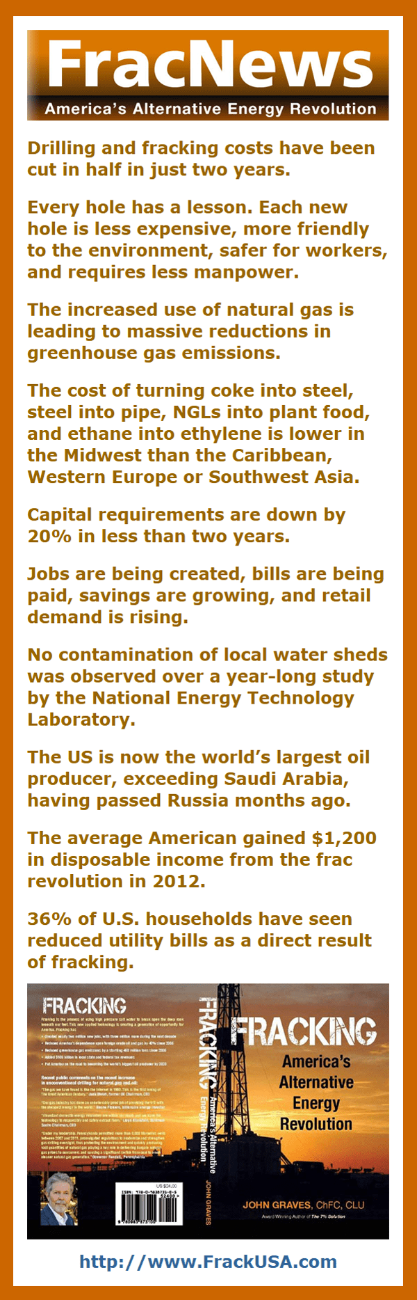 Fracking: News and Statistics Infographic | Infographic A Day