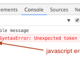 Chrome View Javascript Errors Infoheap