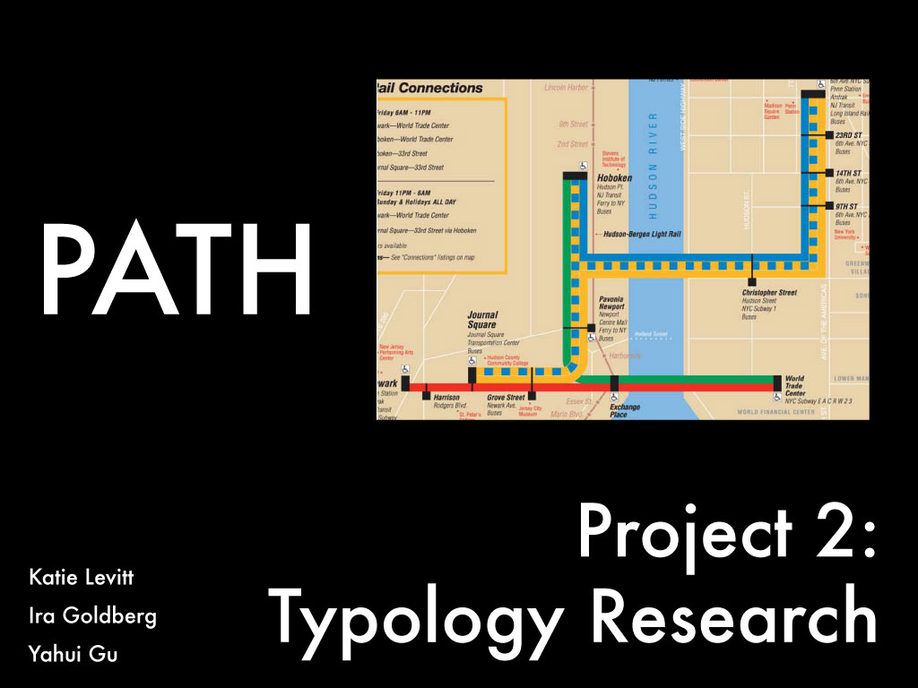 PATH Train: Project 2 – Revised Typology Research | Infostructure Newark