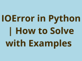 Python Runtimeerror Examples Use Cases Initial Commit