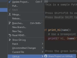 Using Pycharm With Git