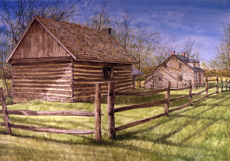“Spring Morning” by artist Dan Campanelli – Ink & Join