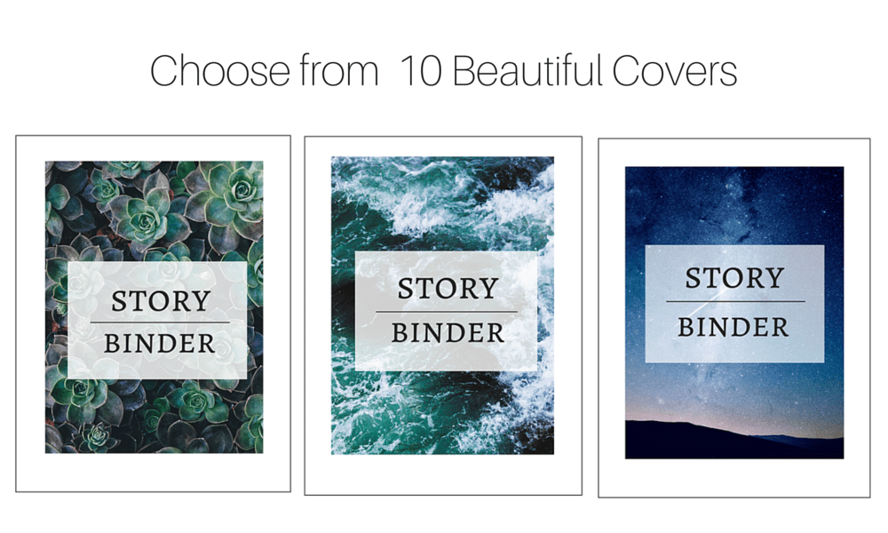 Story Binder - Ink and Quills