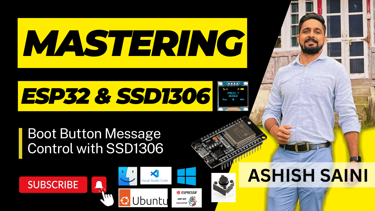 Boot Button Message Control With SSD1306 | Innovate Yourself