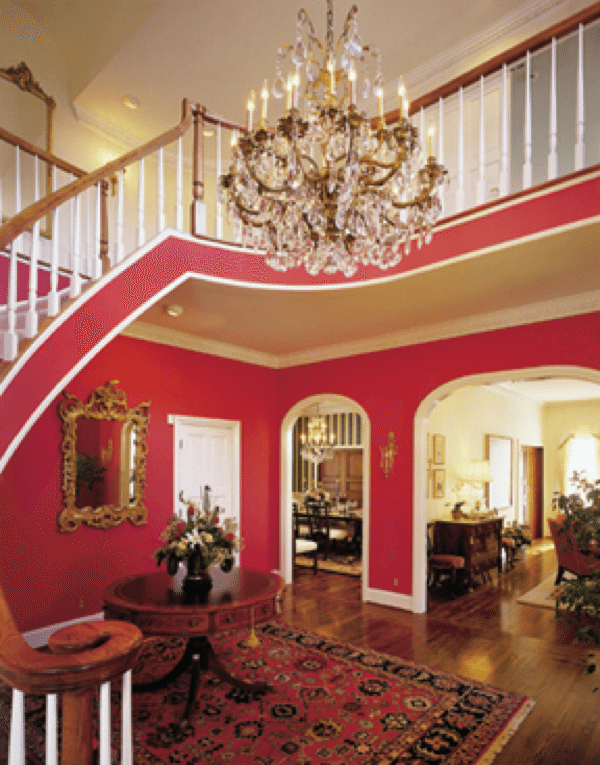 Red Entry – Inside Out Interiors