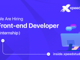 Front End Developer Intern Inside Xpeedstudio