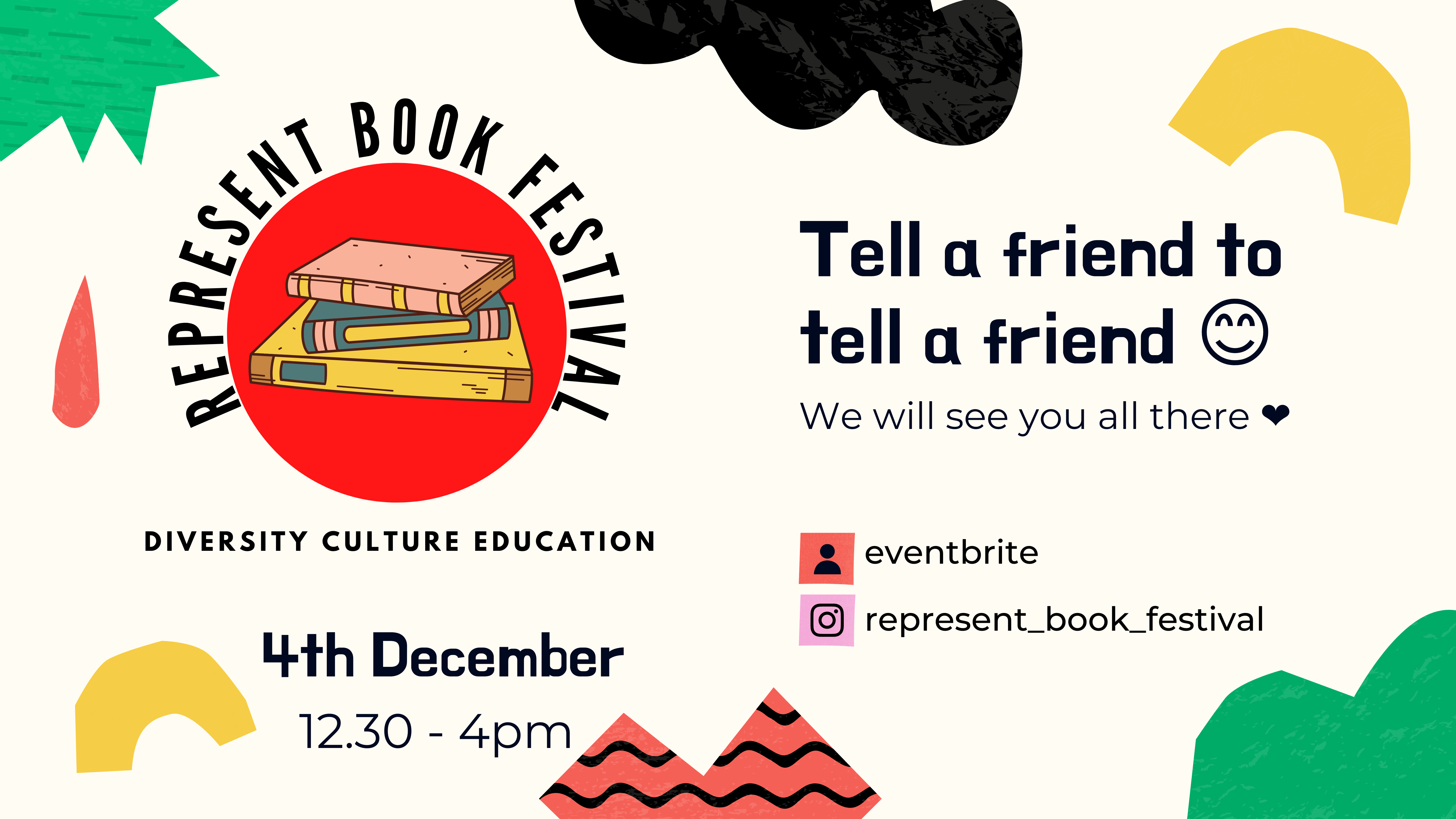 Represent Book Festival, Centrale Shopping Centre, Dec 4 | Inside Croydon