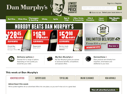 Dan Murphy's new campaign