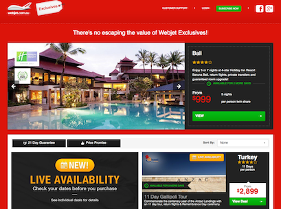 Webjet accepts bitcoin