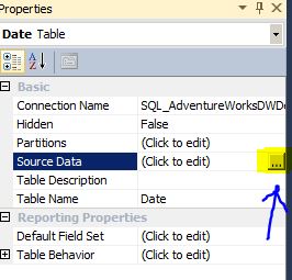 How to add a column in an imported Table while developing SQL Server ...